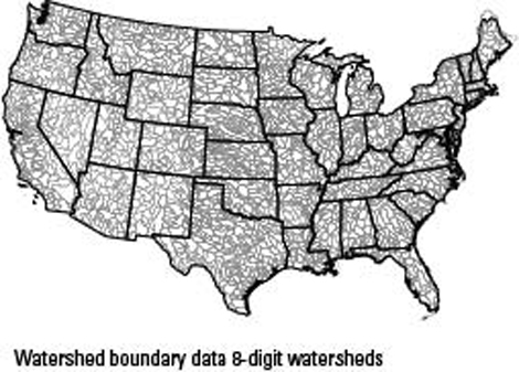 Watershed Boundary Dataset; 12-Digit Watersheds Dissolved to 8-Digit ...